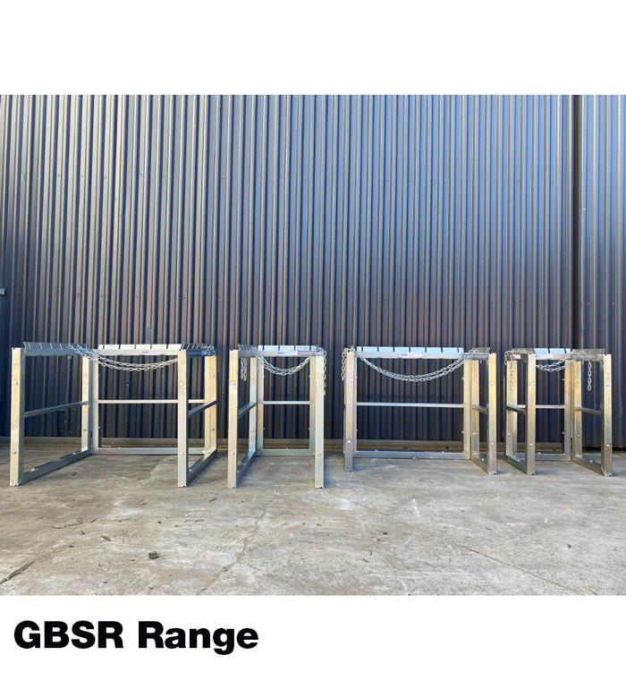 GBSR8 Gas Cylinder Storage Rack